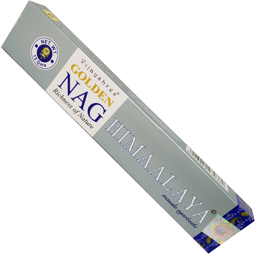 Vijayshree - Golden Nag Himalaya Incense Sticks – Scent of Ganges