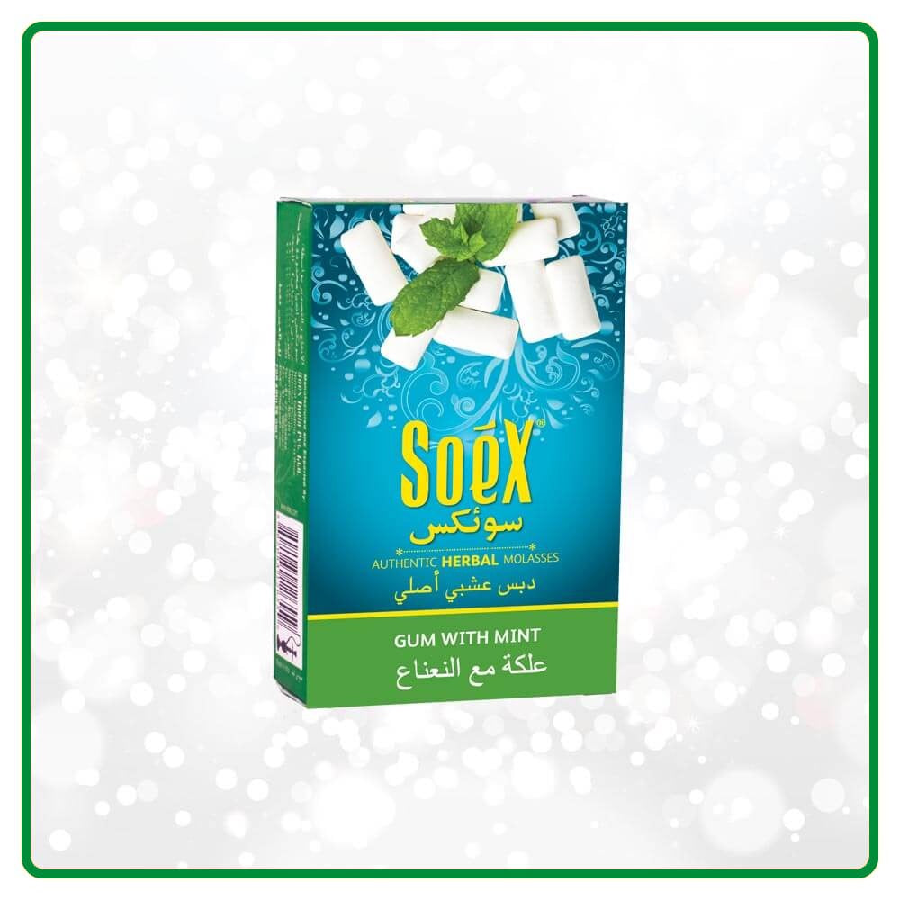 Soex - Shisha Gum with Mint Flavour – Scent of Ganges
