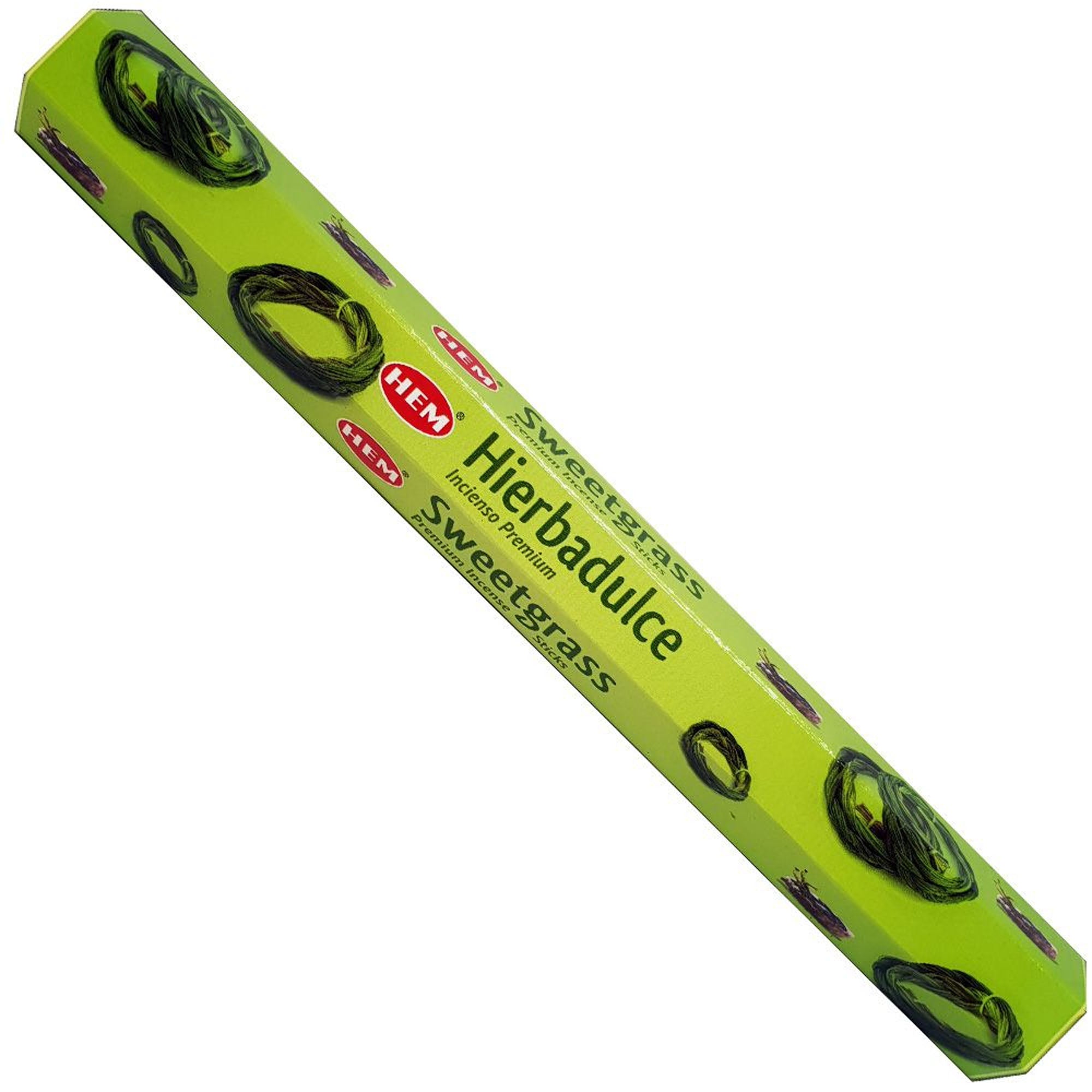 HEM - Hexagon - Sweetgrass Incense Sticks – Scent of Ganges
